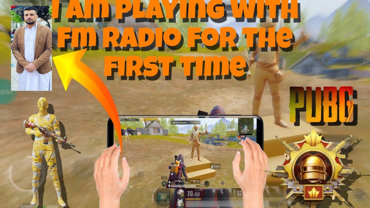 I am playing with FM radio gaming for the first time ️#pubgmobile # ...