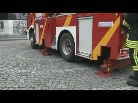 GIMAEX Aerial Ladder Truck 05 - YouTube