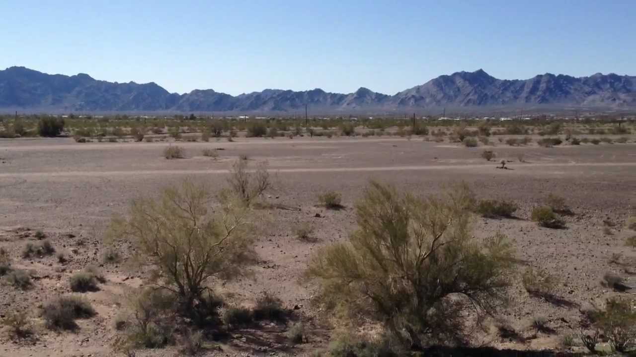 Quartzsite, AZ RV Boondocking - YouTube
