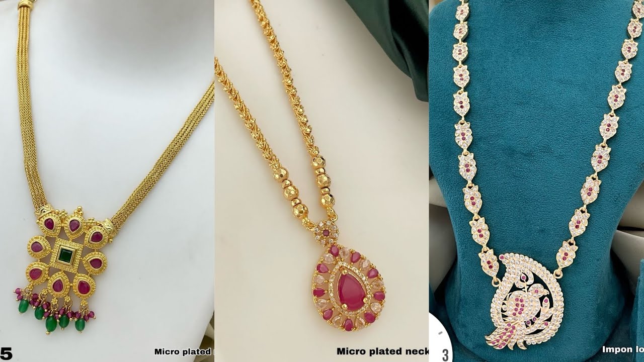Microplated GRT Model Combo Jewellery #grt #microplatedjewellery # ...