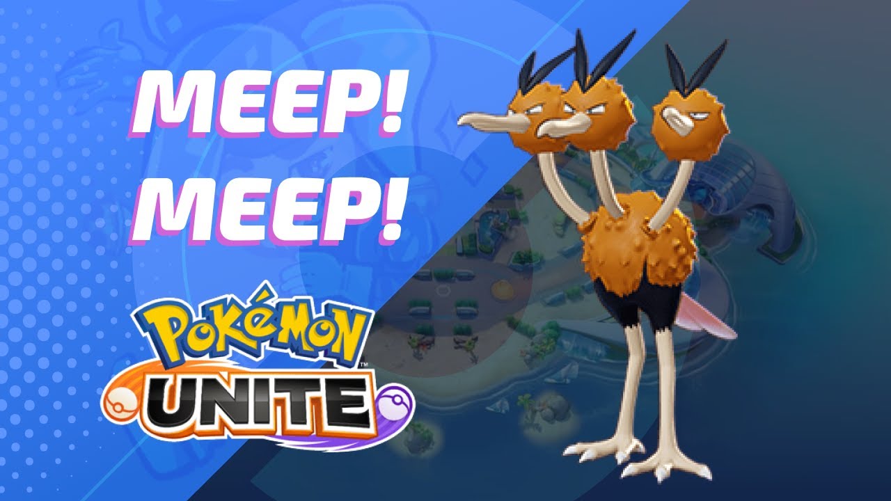 Drill Peck Dodrio has big MEEP MEEP energy in Pokemon UNITE - YouTube