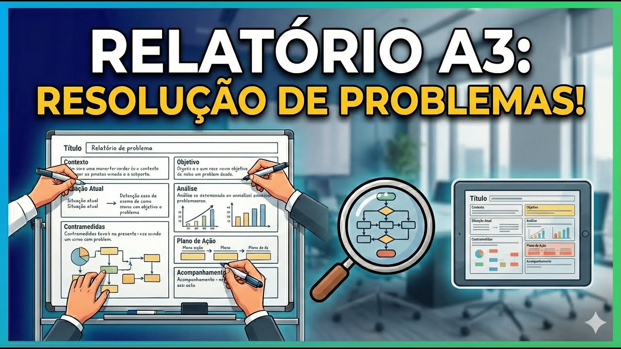 Relatório A3: Como Resolver Problemas com a Metodologia A3 e Melhorar ...