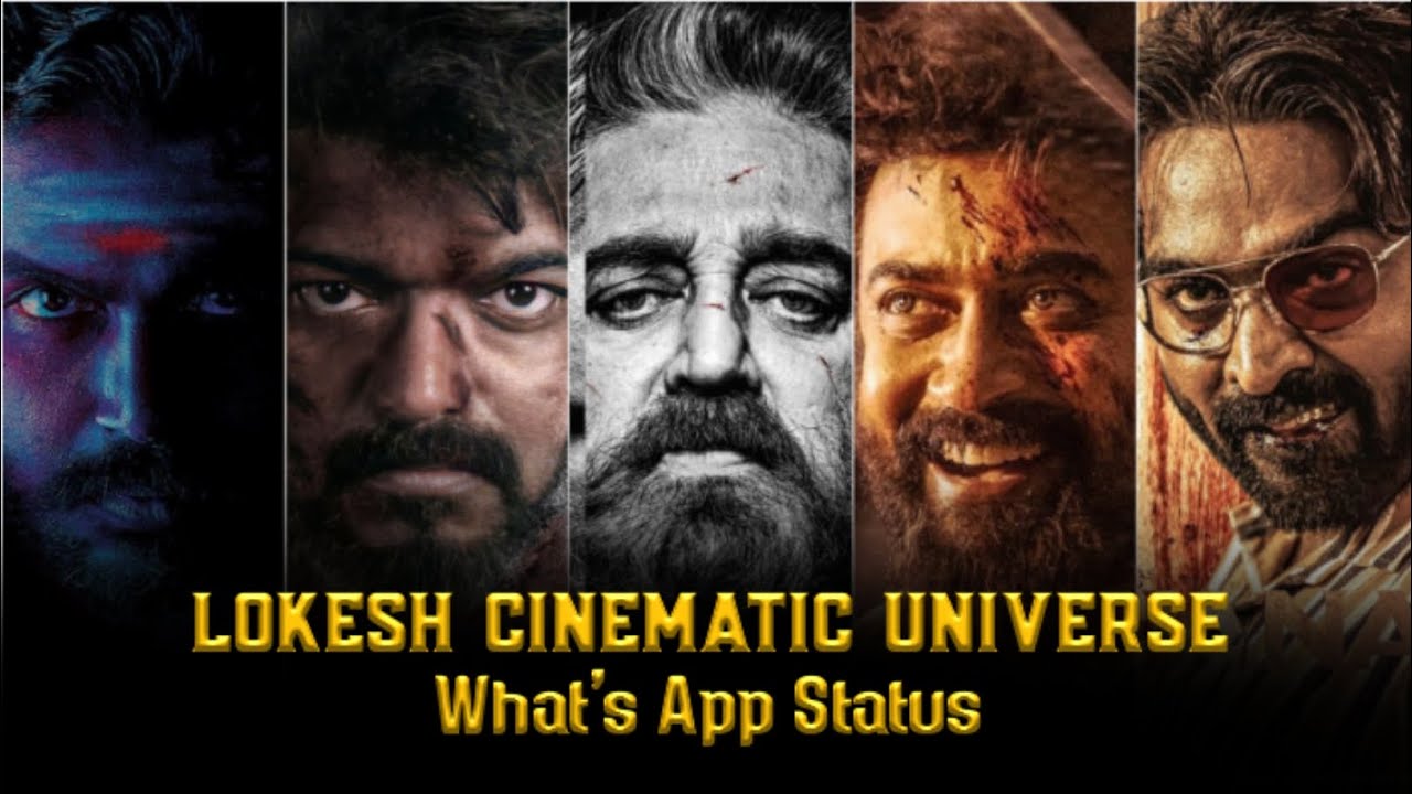 😍 Lokesh Cinematic Universe 🔥 #LCU What's app Status ️ THALAPATHY 67 ...