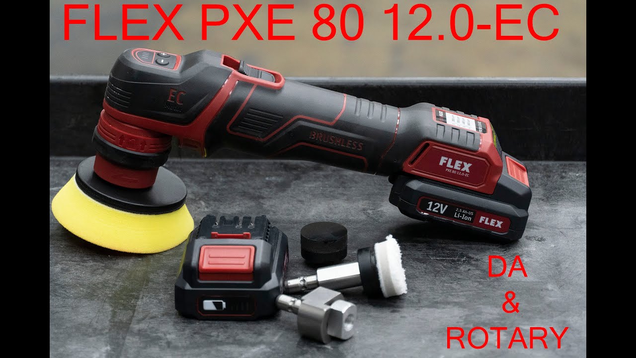 Unboxing Flex PXE 80 12.0-EC Polisher - YouTube