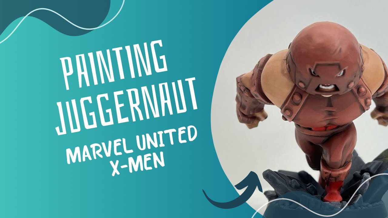 Painting Juggernaut - Marvel United X-Men - YouTube