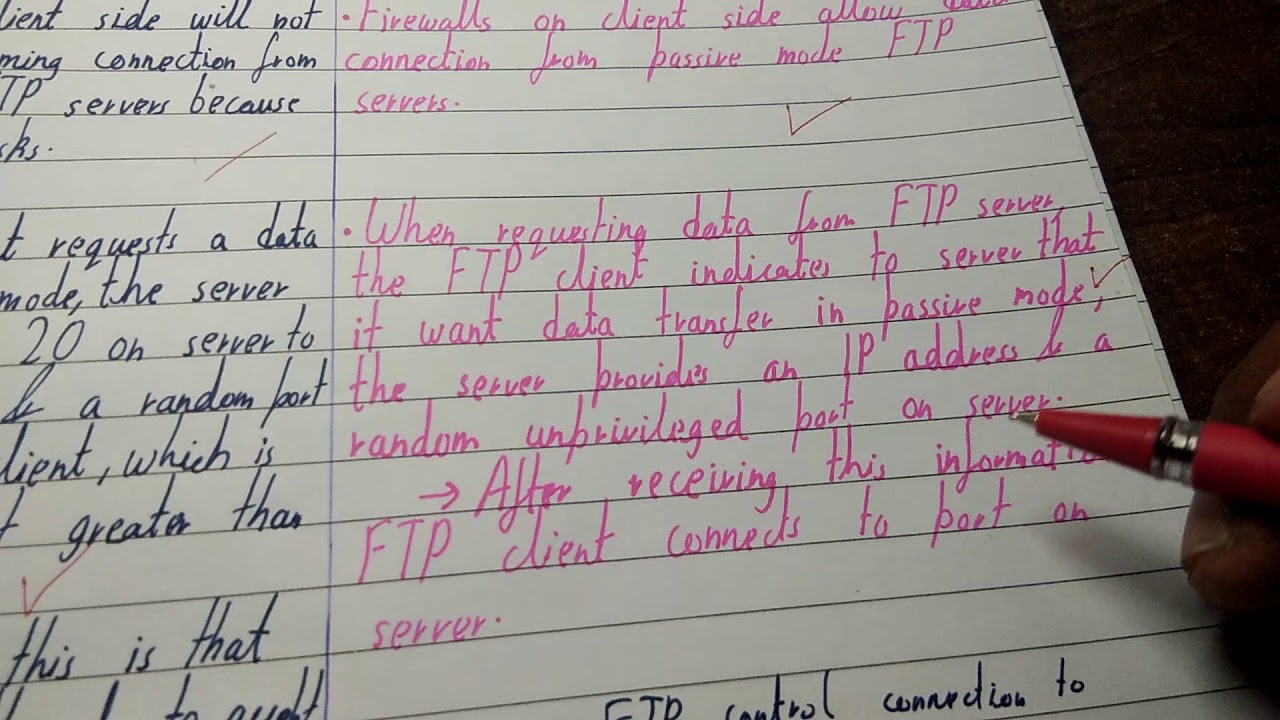 Active Ftp Vs Passive Ftp Youtube