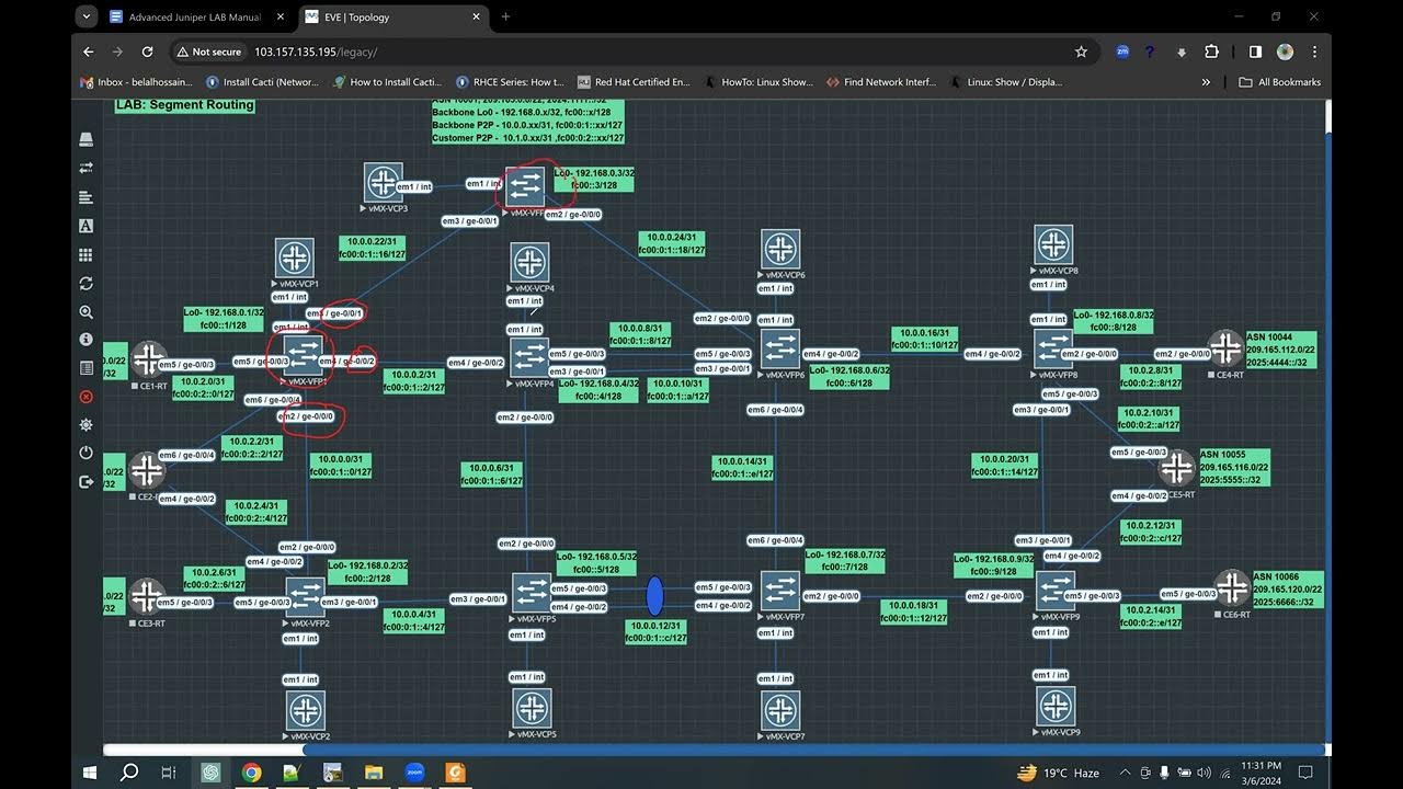 Advanced Juniper Training- Segment Routing -Part2 - YouTube
