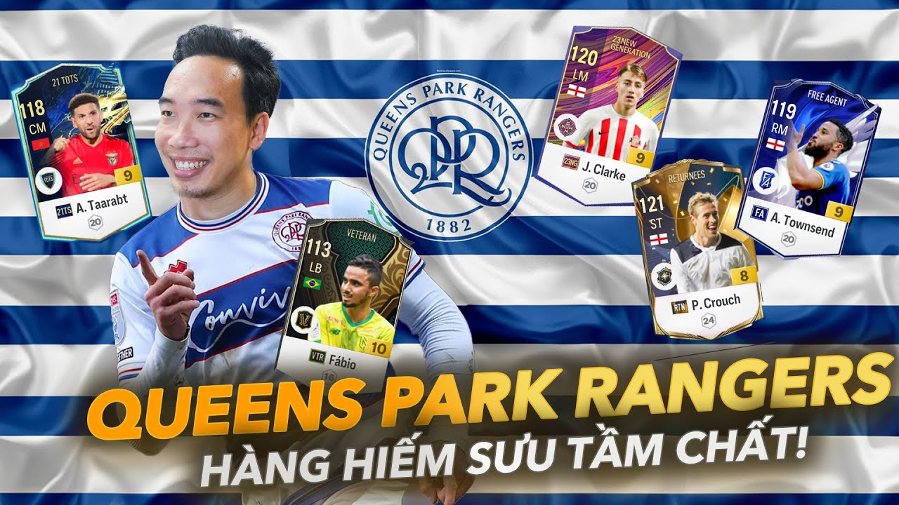 Trải nghiệm team color hàng hiếm QPR chơi bóng bằng sức mạnh tình bạn ...