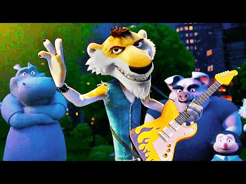 Rock And Roll Park Scene | ROCK DOG (2017) Movie CLIP HD