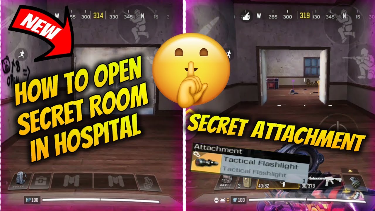 How to Open Secret Room In Hospital/Sanitarium | Call of Duty Mobile ...
