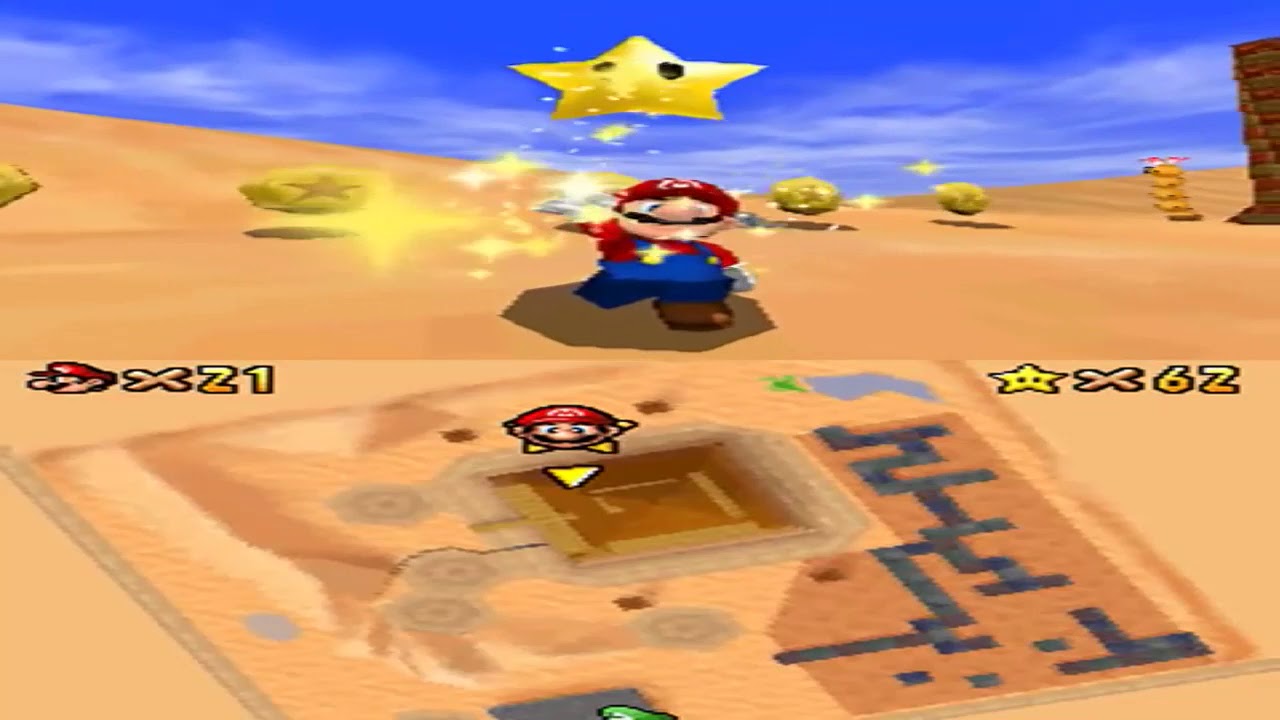 Nintendo DS Longplay 009 Super Mario 64 DS Part 2 of 3 - YouTube
