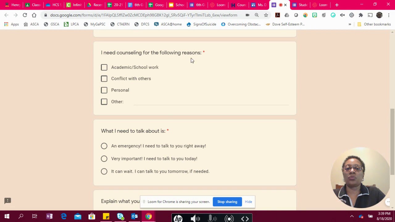 How to Complete a Student Counseling Request Form - YouTube