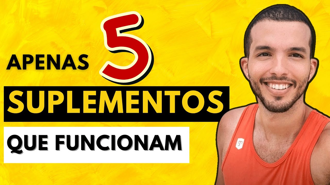 SUPLEMENTO PARA CORRIDA | 5 SUPLEMENTOS QUE FUNCIONAM - YouTube