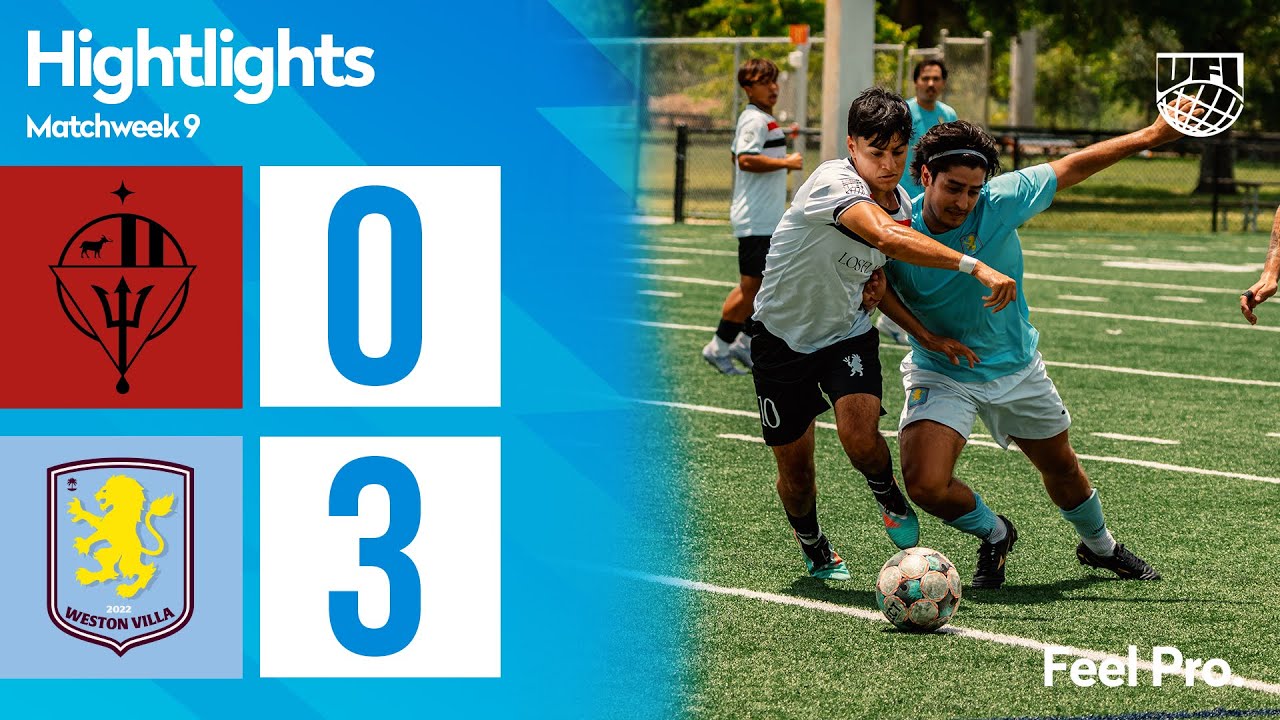 Underwater FC v Weston Villa | The Ultimate Fútbol League Highlights ...