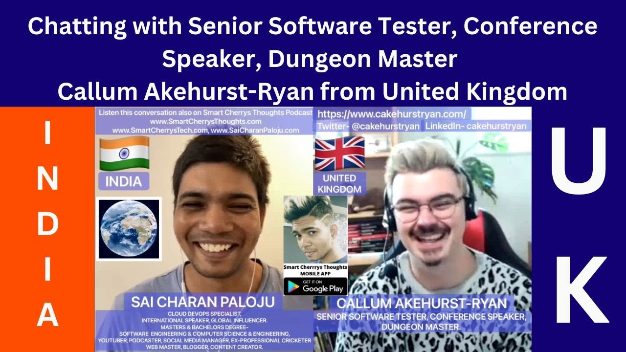 Chatting with Senior Software Tester, Conference Speaker,Dungeon Master ...