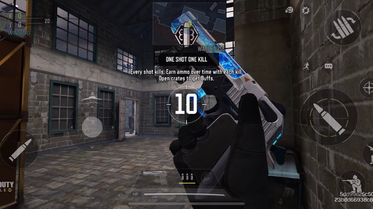 One Shot, One Kill (Pistol) Mode Gameplay in COD Mobile ...