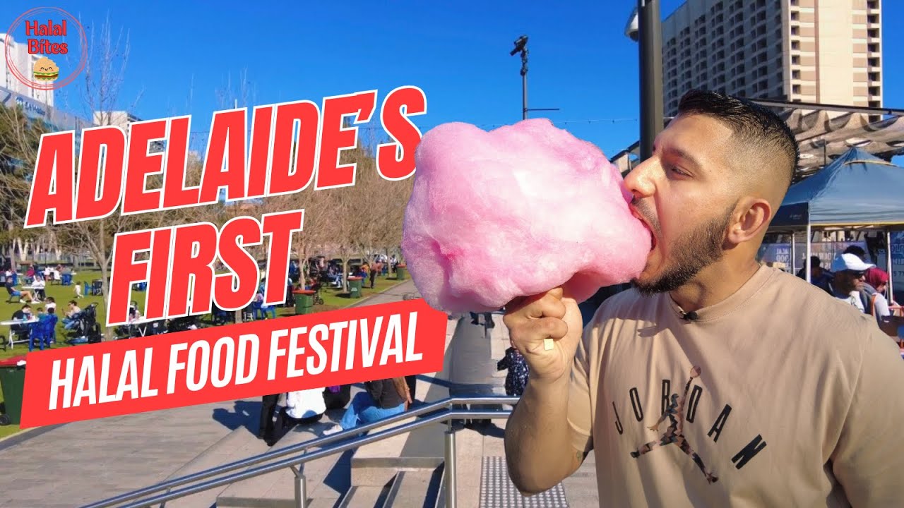 ADELAIDE'S FIRST Halal Food Festival 2023 | Halal Bites Delight! - YouTube
