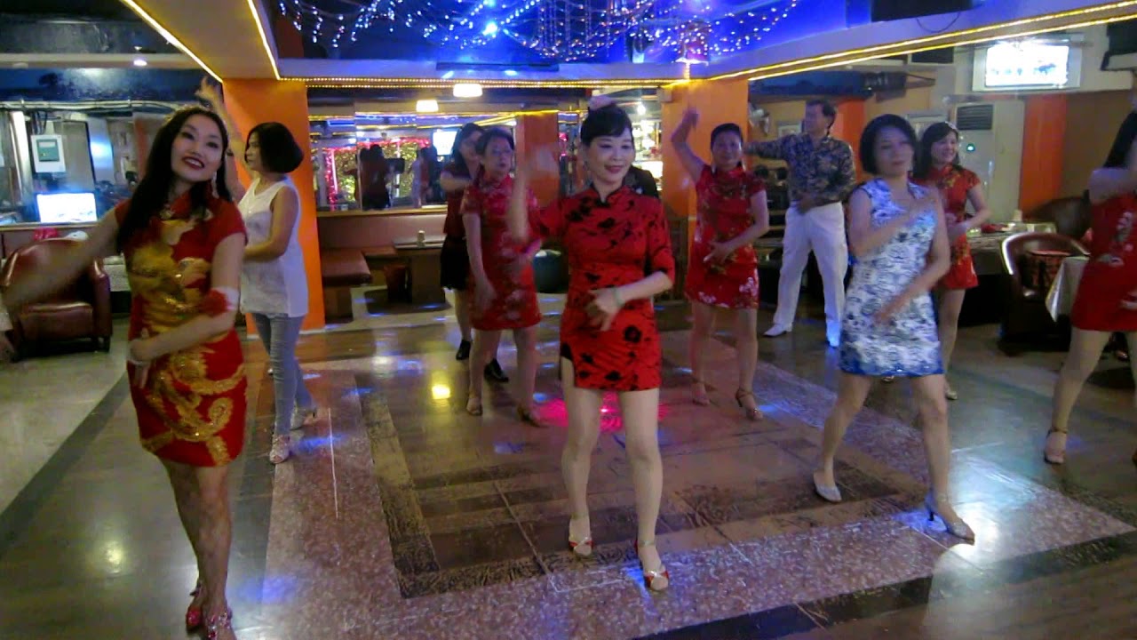 A Chinese Rumba Line Dance(By Kenny Teh) - YouTube