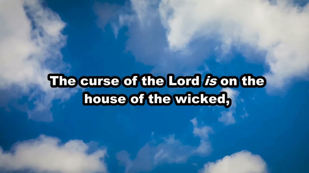 A Bible reading of Proverbs 3: 31-33 NKJV - Proverbs 3: 31-33 - Bible ...