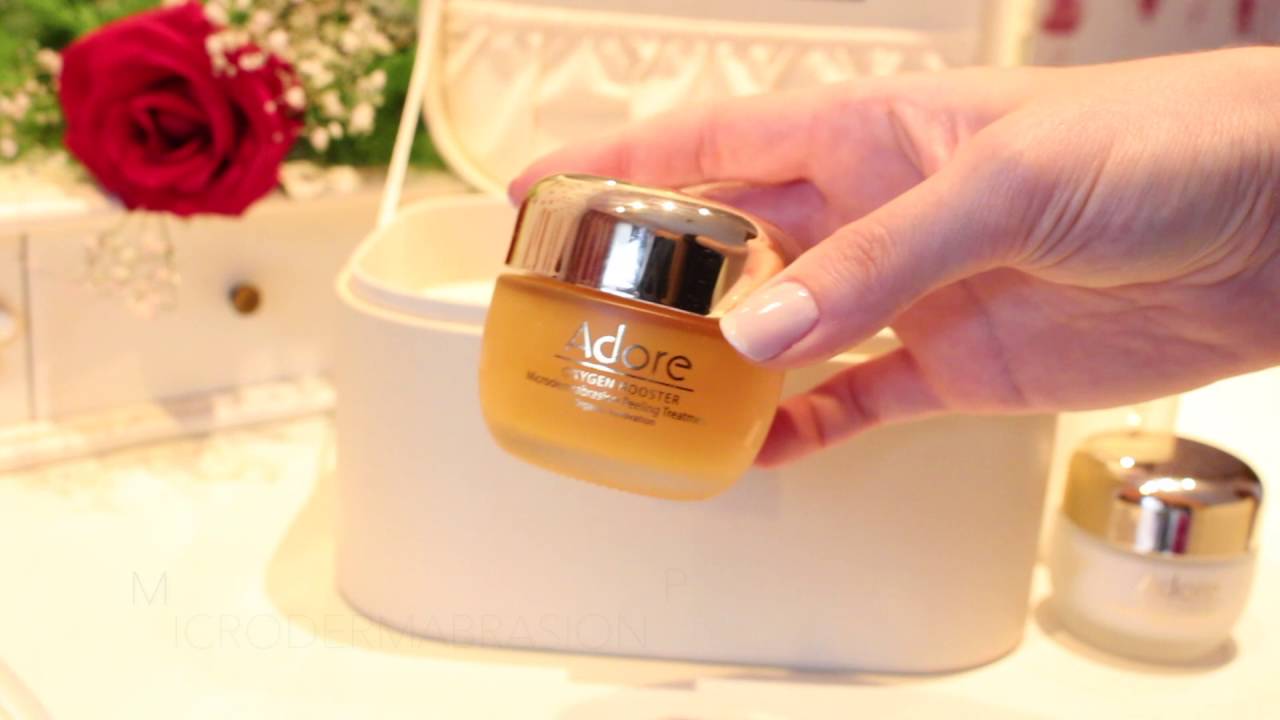 Adore Cosmetics Reviews: Oxygen Booster Treatment Kit - YouTube