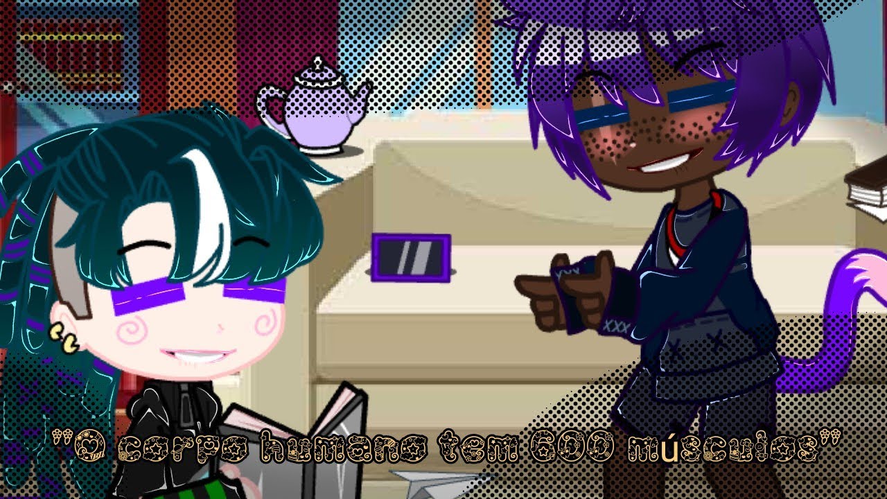 "O corpo humano tem 600 músculos..." •Meme• (Gacha club) | Yuki Meolopa ...