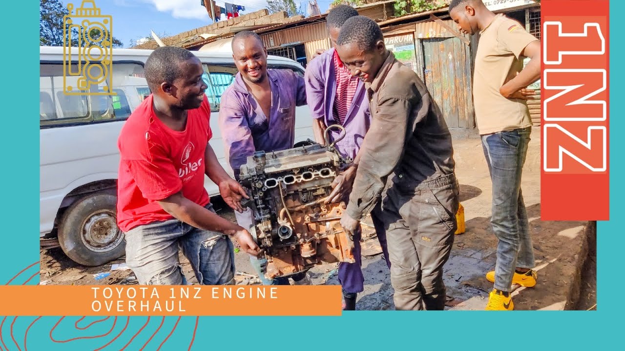 Toyota 1NZ Engine Overhaul Time-lapse Video of the Process\\ AFRICAN ...