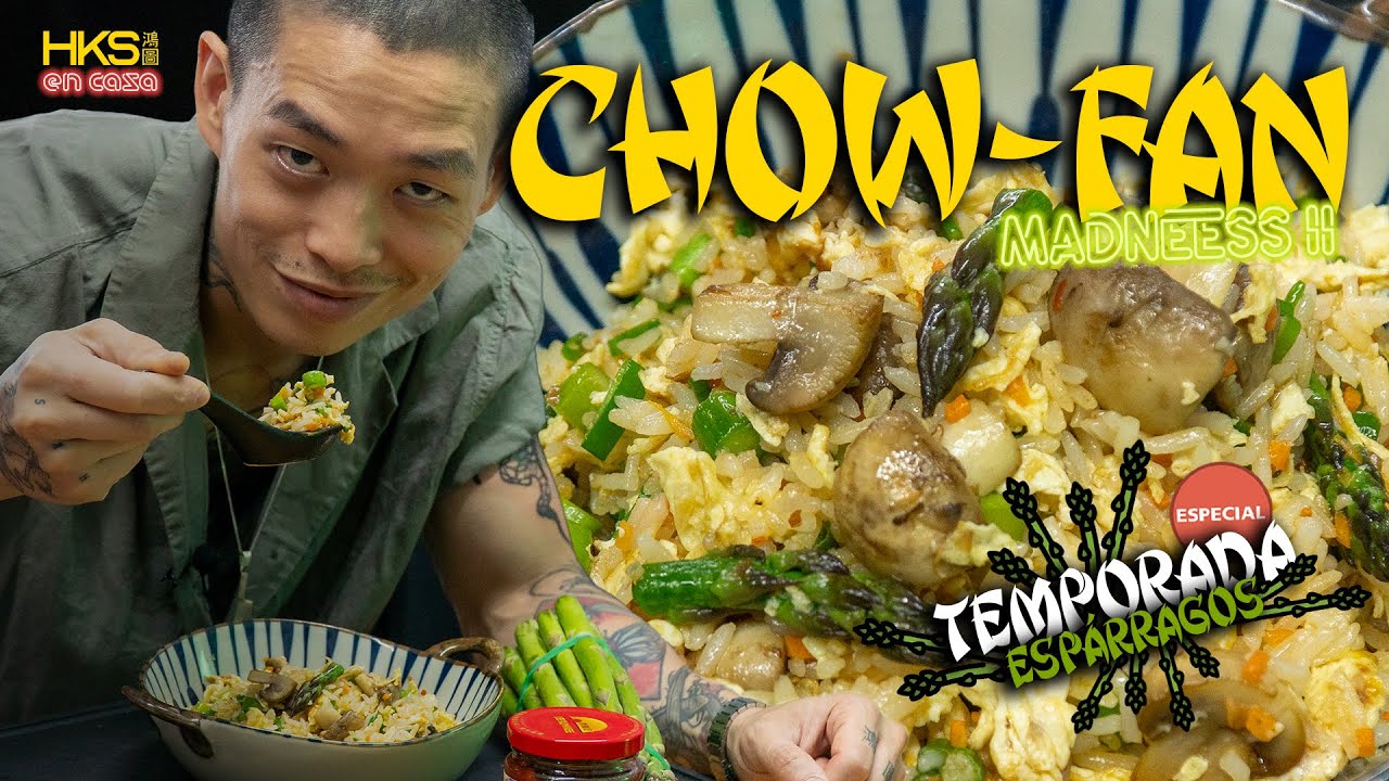 CÓMO HACER CHOW FAN PICANTE DE ESPÁRRAGOS Y HONGOS - WALTER LUI - HONG ...
