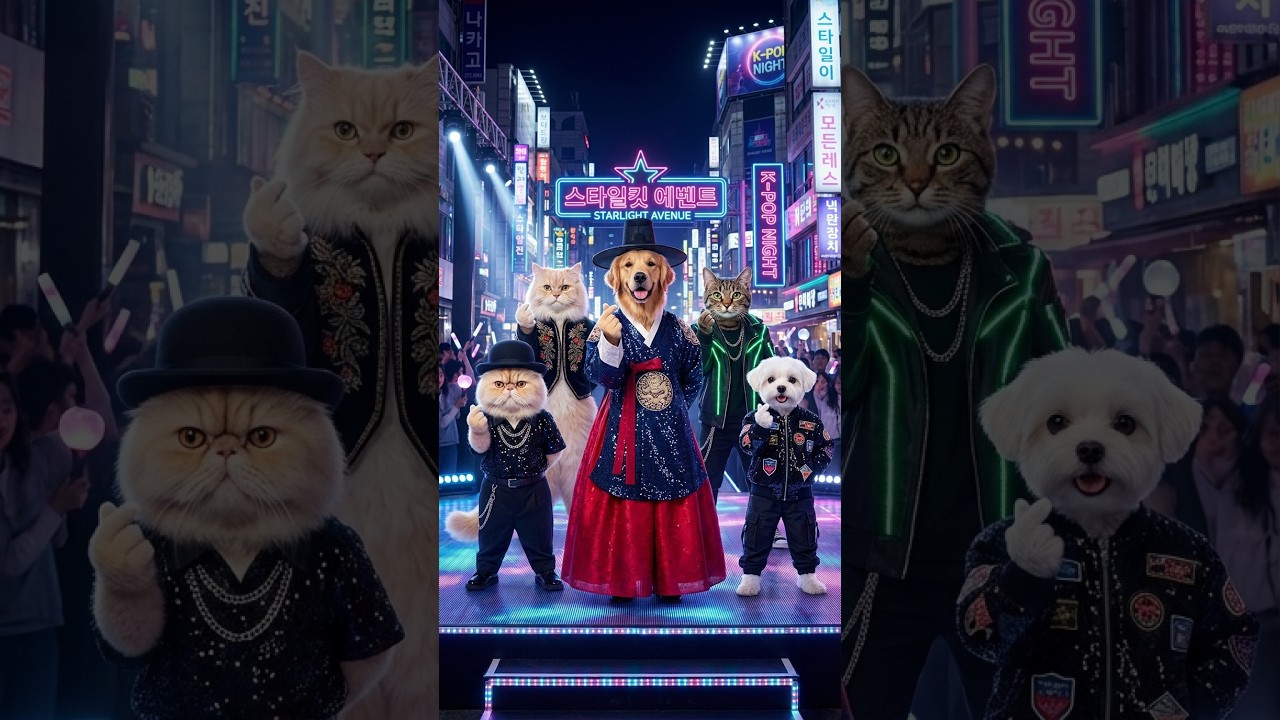 “Meet CHOI – The World’s First Animal Idol Group 🐶🐱 ” - YouTube