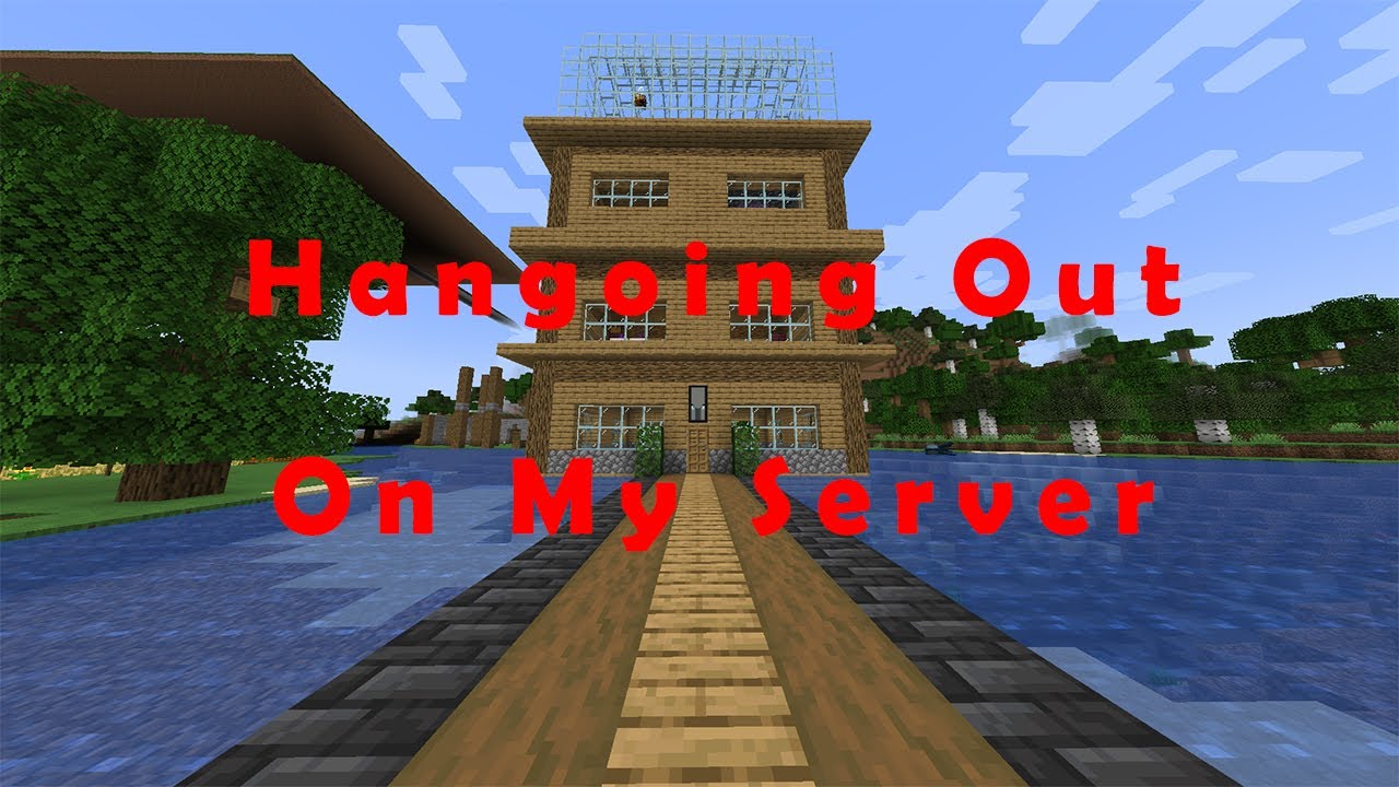 Messing Around on my Server with Friends - YouTube
