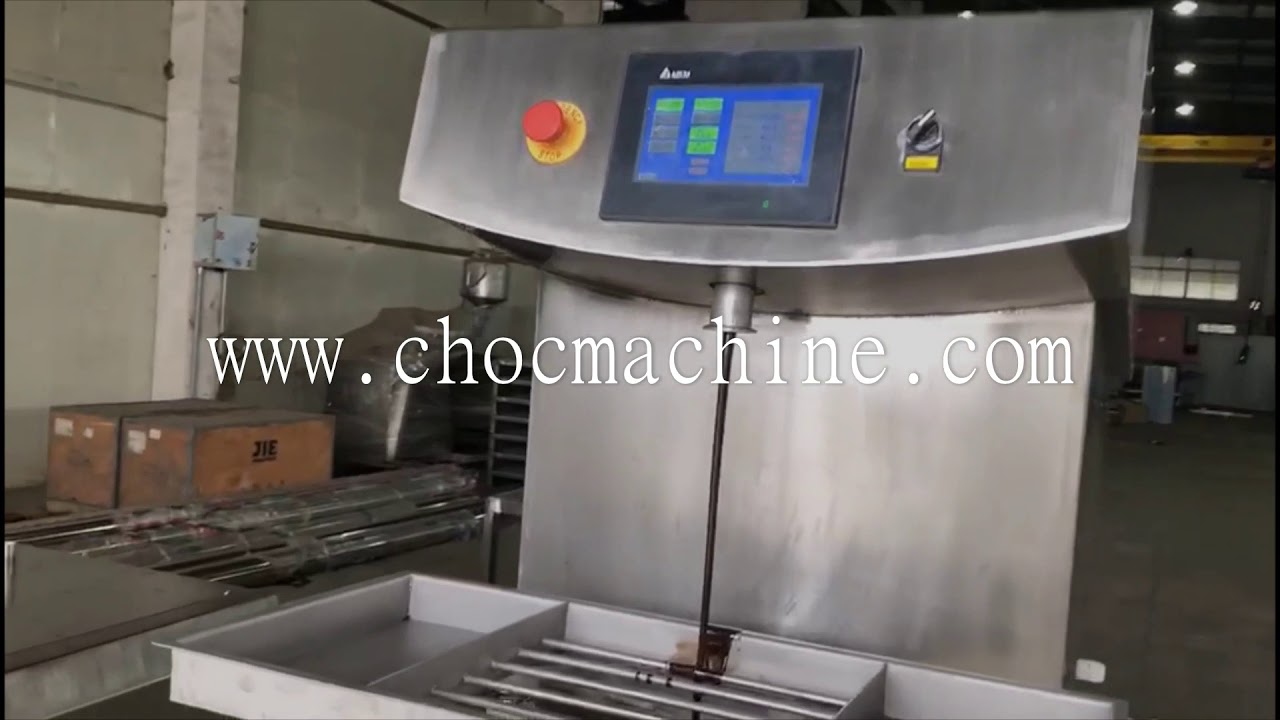 chocolate tempering machine /chocolate temper - YouTube