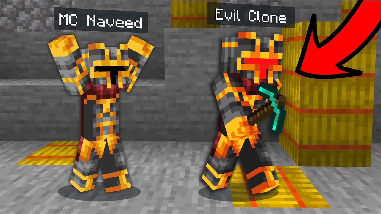 Minecraft STOP MC NAVEED EVIL CLONE FROM TROLLING VILLAGE MOD / STOP ...