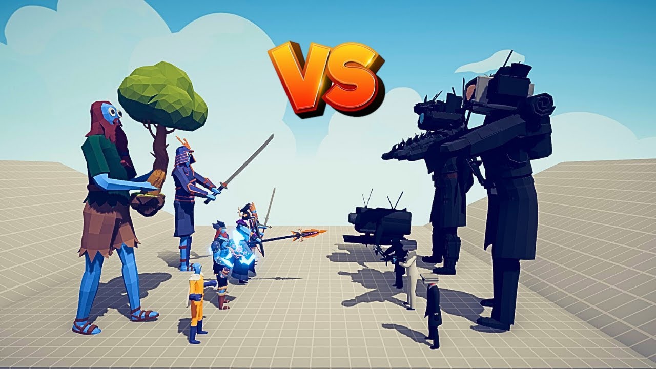 CAMERAMAN vs ALL TABS CHARACTERS (BOSS - GOD) | Totally Accurate Battle ...