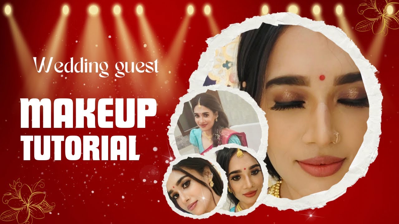 Wedding guest makeup tutorial #bridalmakeup #weddingguestmakeuplook ...