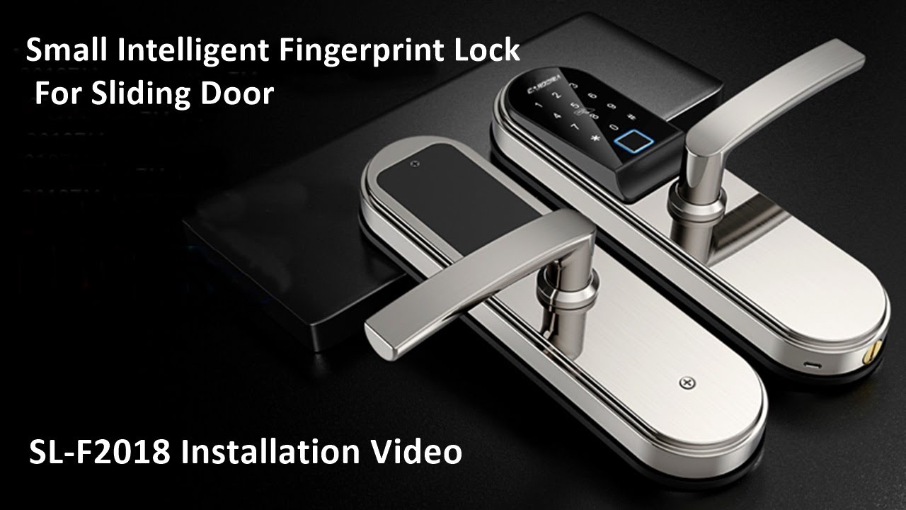 Intelligent Fingerprint Lock SL F2018 Installation Video - YouTube