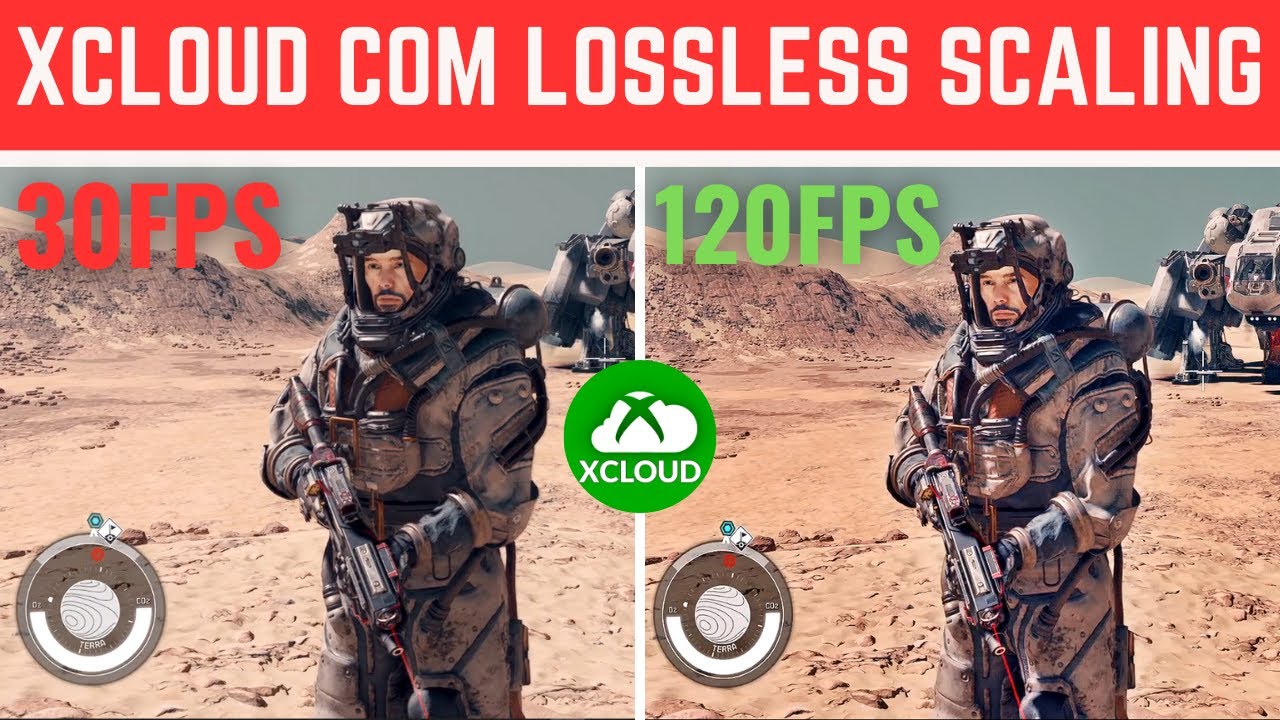xCloud com AUMENTO de QUALIDADE e FPS com Lossless Scaling Frame ...