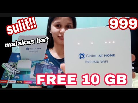 How to Install GLOBE AT HOME PREPAID WIFI | UNBOXING | tutorial | Sulit ...