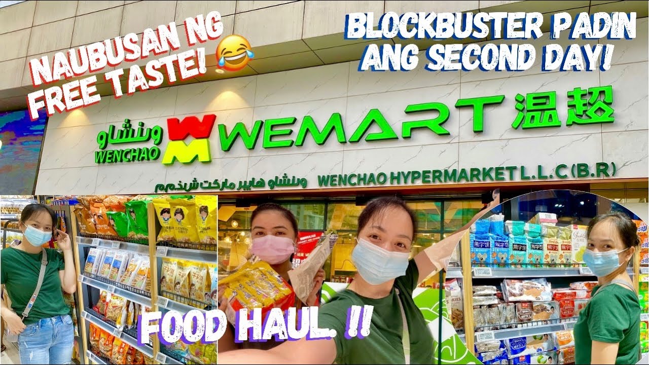 VLOG #63: NOW OPEN! WEMART Abu Dhabi | Asian Hypermarket | No More Free ...
