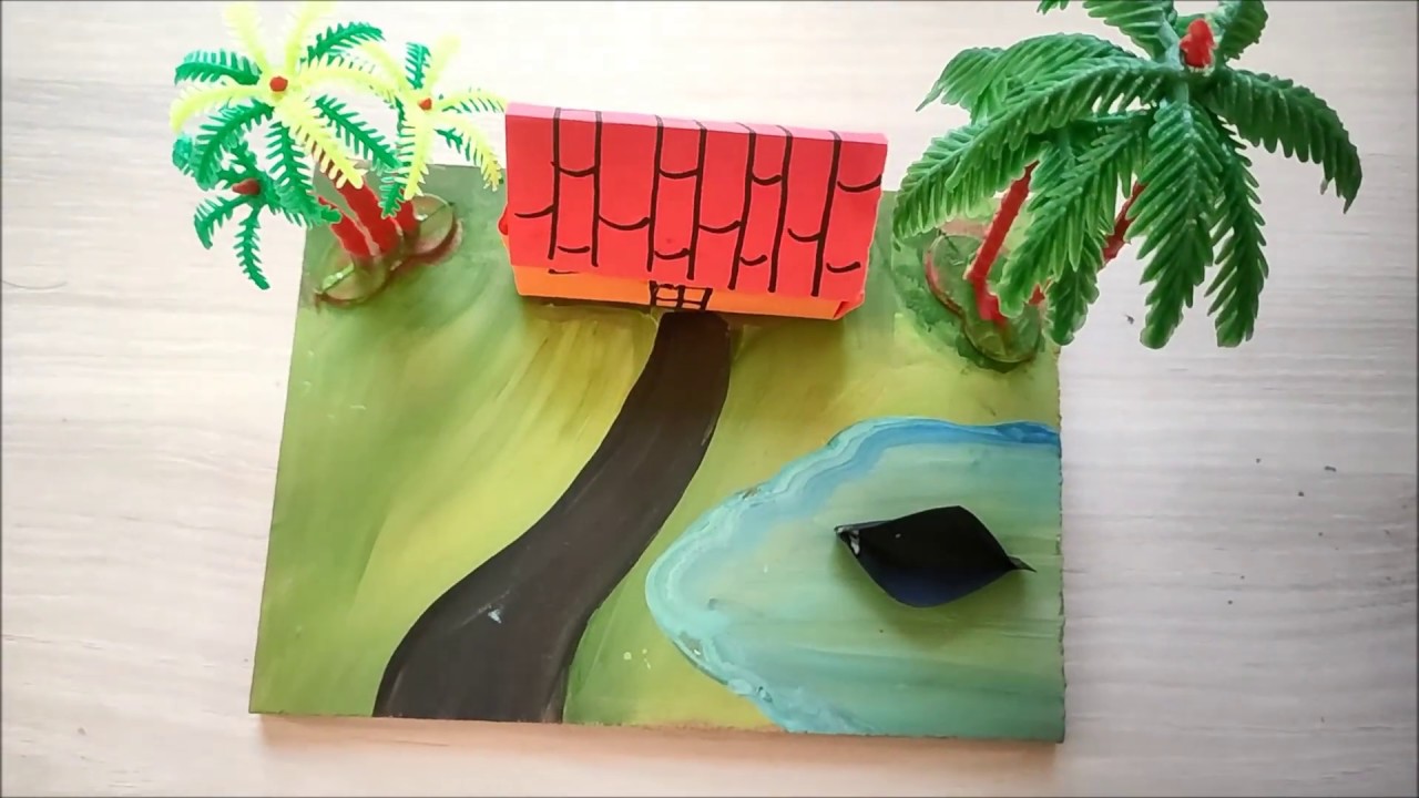 How To Make Small House (Beautiful & Easy) - YouTube