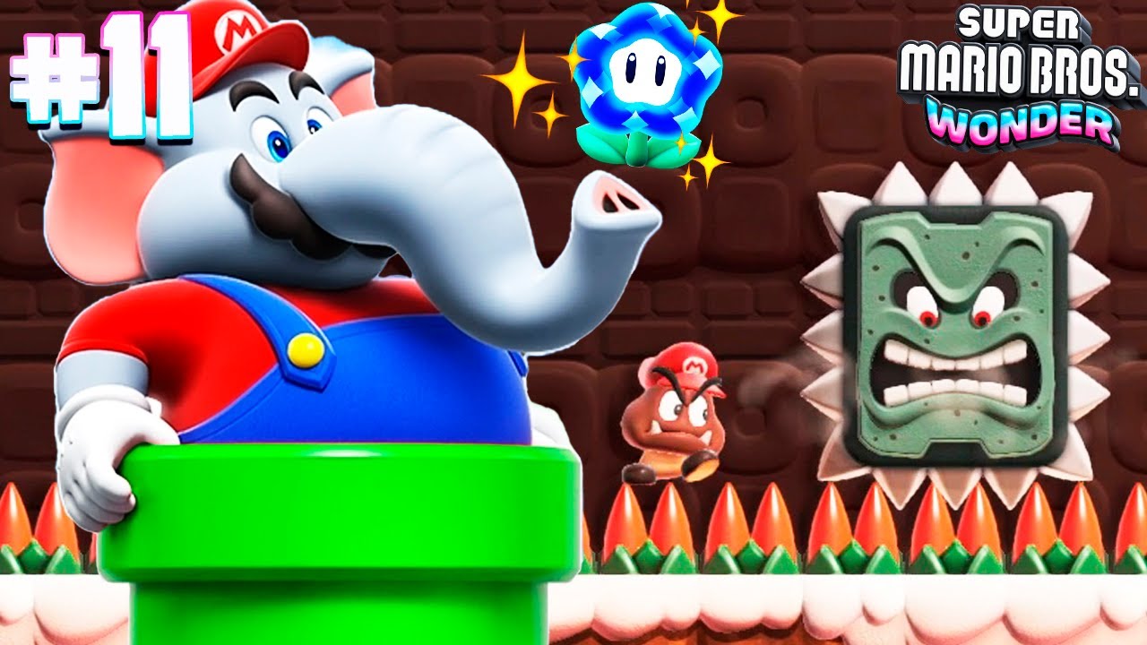 LA VIDA DEL MARIO GOOMBA ES MUY DURA | #11 | SUPER MARIO BROS. WONDER ...