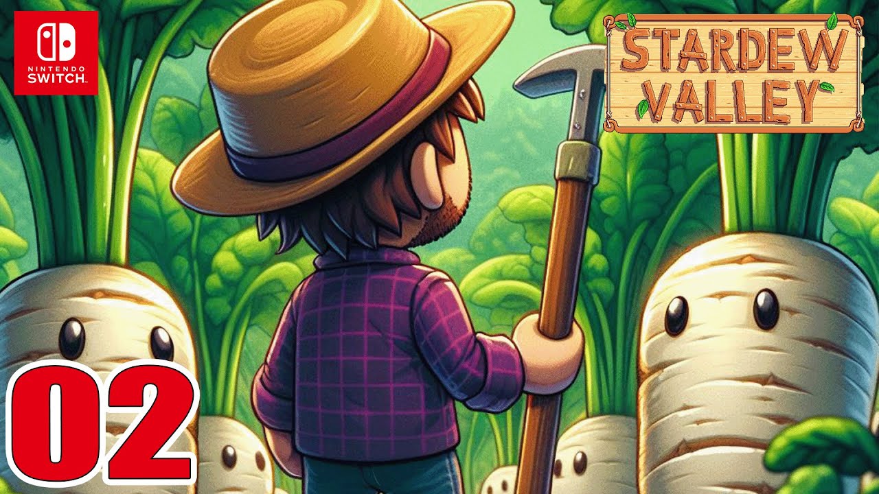 STARDEW VALLEY #02 🌱 PREMIERE RECOLTE - YouTube