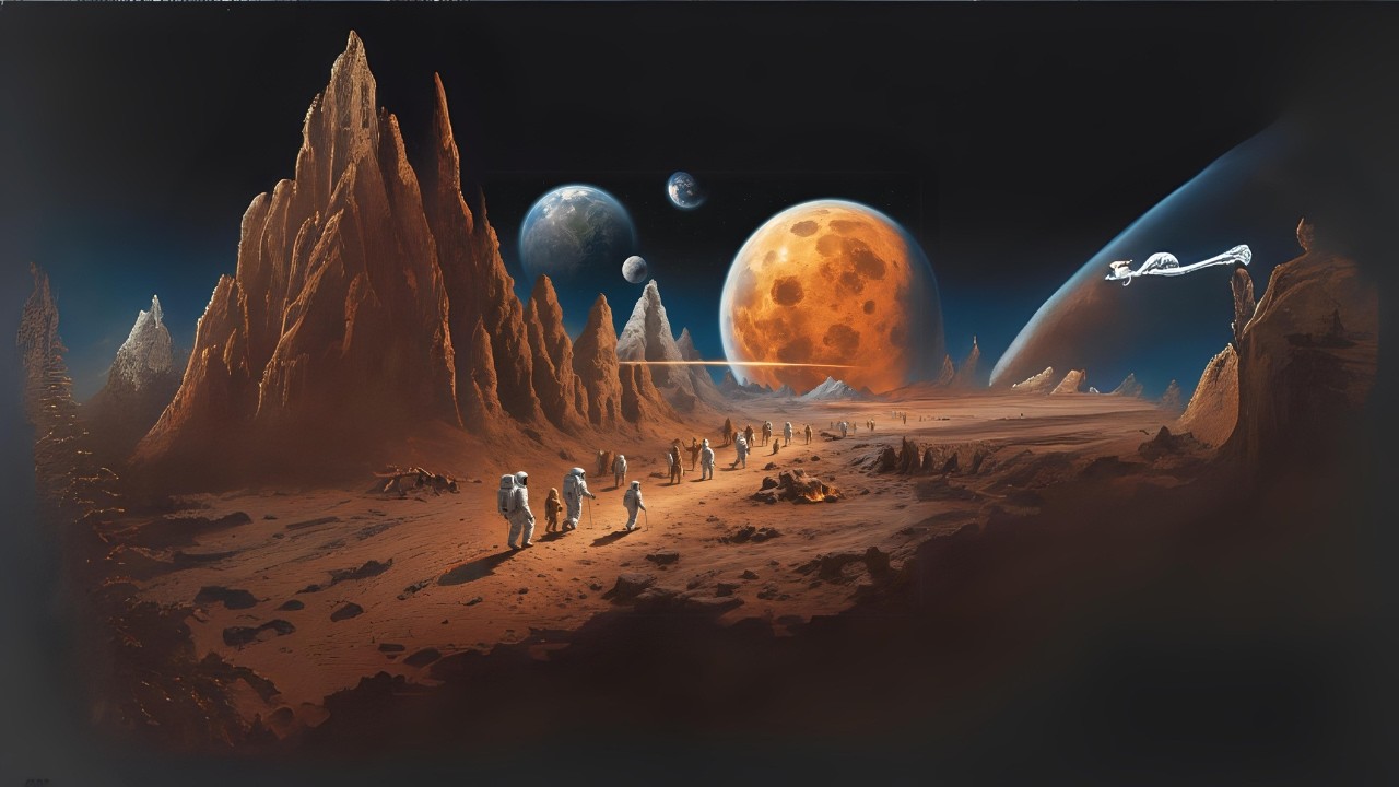 The Epic Journey of Humanity: From Cavemen to Space Explorers - YouTube