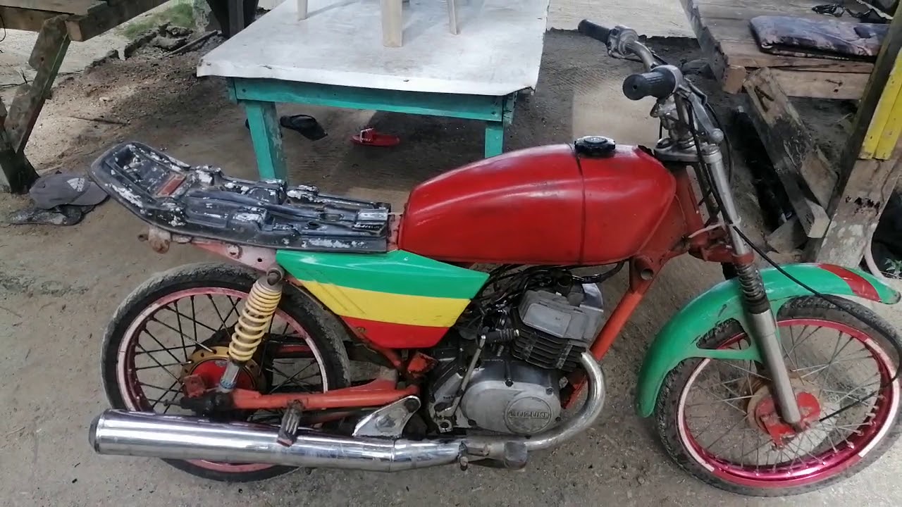 My Suzuki Ranger 100 2stroke.. - YouTube