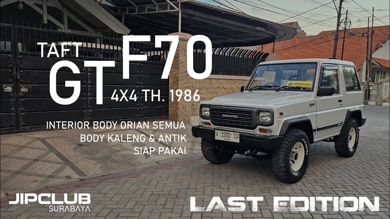 Taft GT F70 4x4 th 1996 Last Edition,Interior Body Orian semua,Body ...