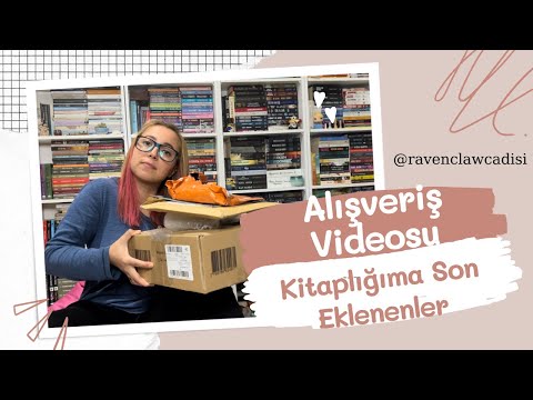 KİTAPLIĞIMA SON EKLENENLER // KİTAP ALIŞVERİŞ VİDEOSU