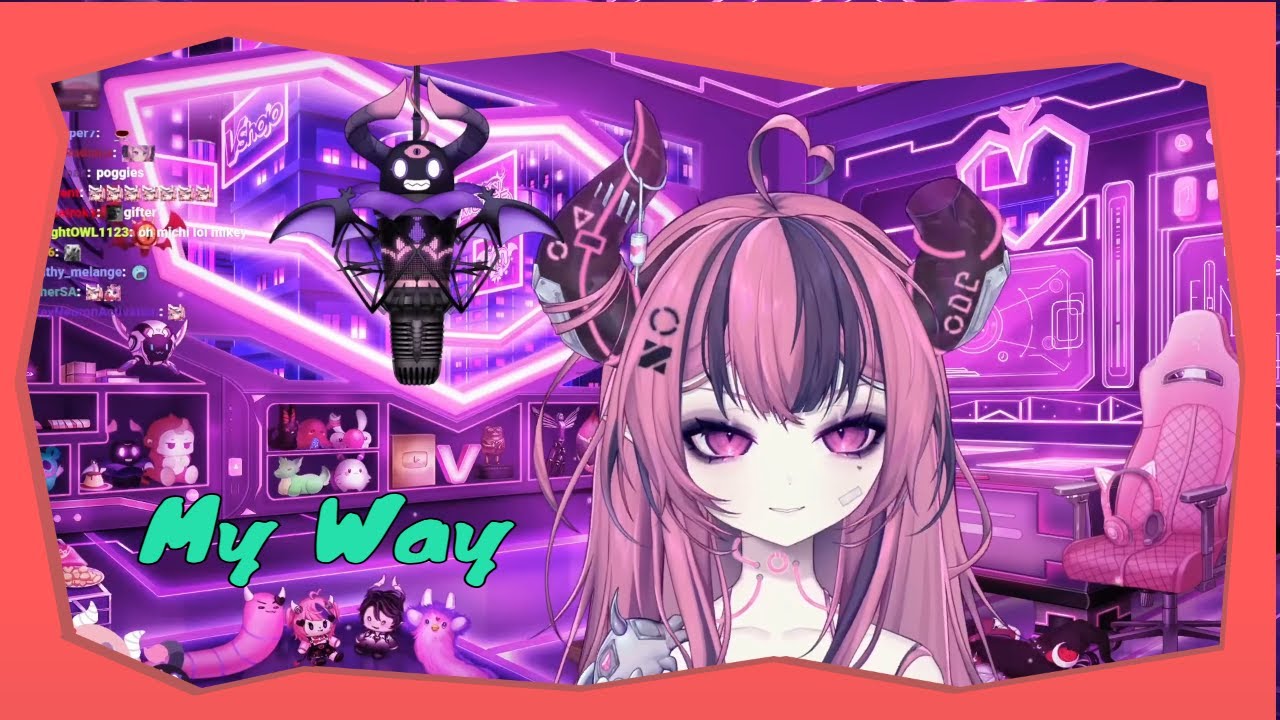 Ironmouse Birthday New Model (CyberMouse) SIngs: My Way Original by ...