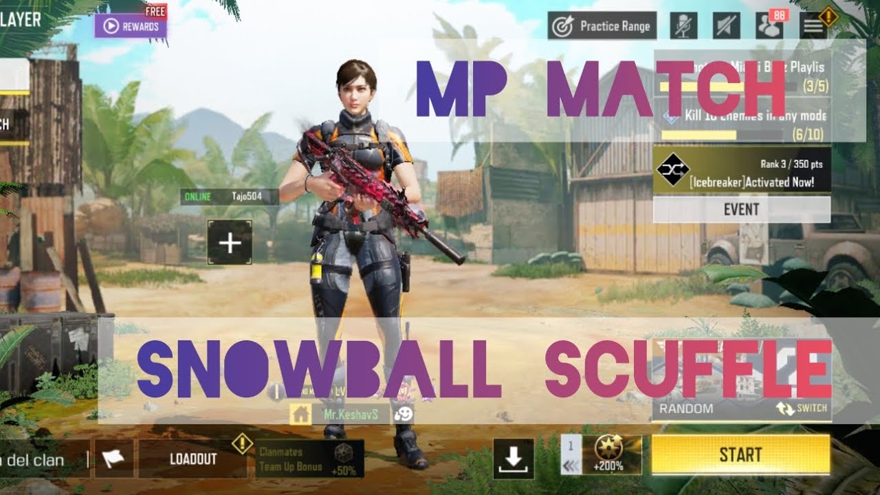 COD Mobile MP Match Snowball Scuffle - YouTube
