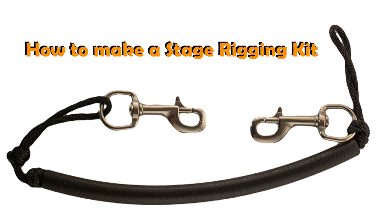 How to make a Stage Rigging Kit - YouTube