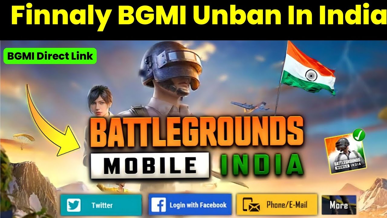 BGMI UNBAN TODAY FINALLY AND HOW TO DOWNLOAD AND REGISTER BGMI ID #bgmi ...