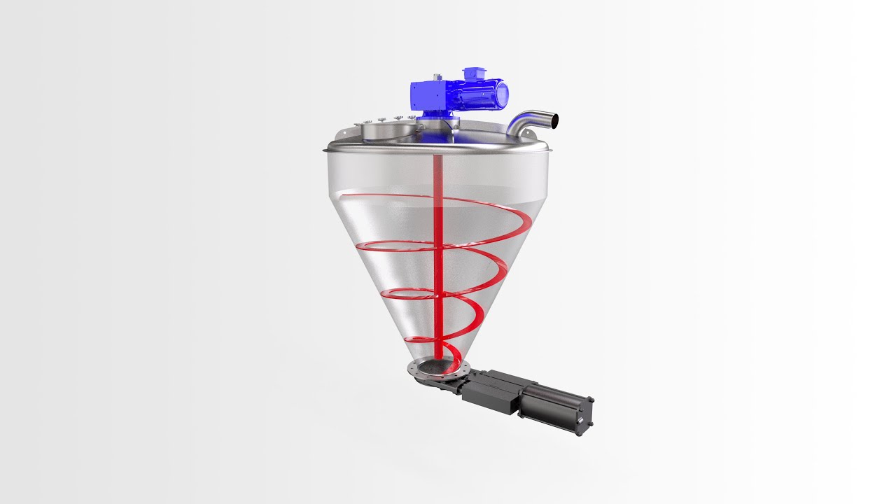 3 in 1 station: weighing, filtering and blending - YouTube