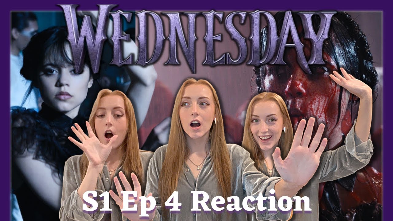 FINALLY seeing the iconic dance scene!! *Wednesday* ~ S1 Ep 4 Reaction ...